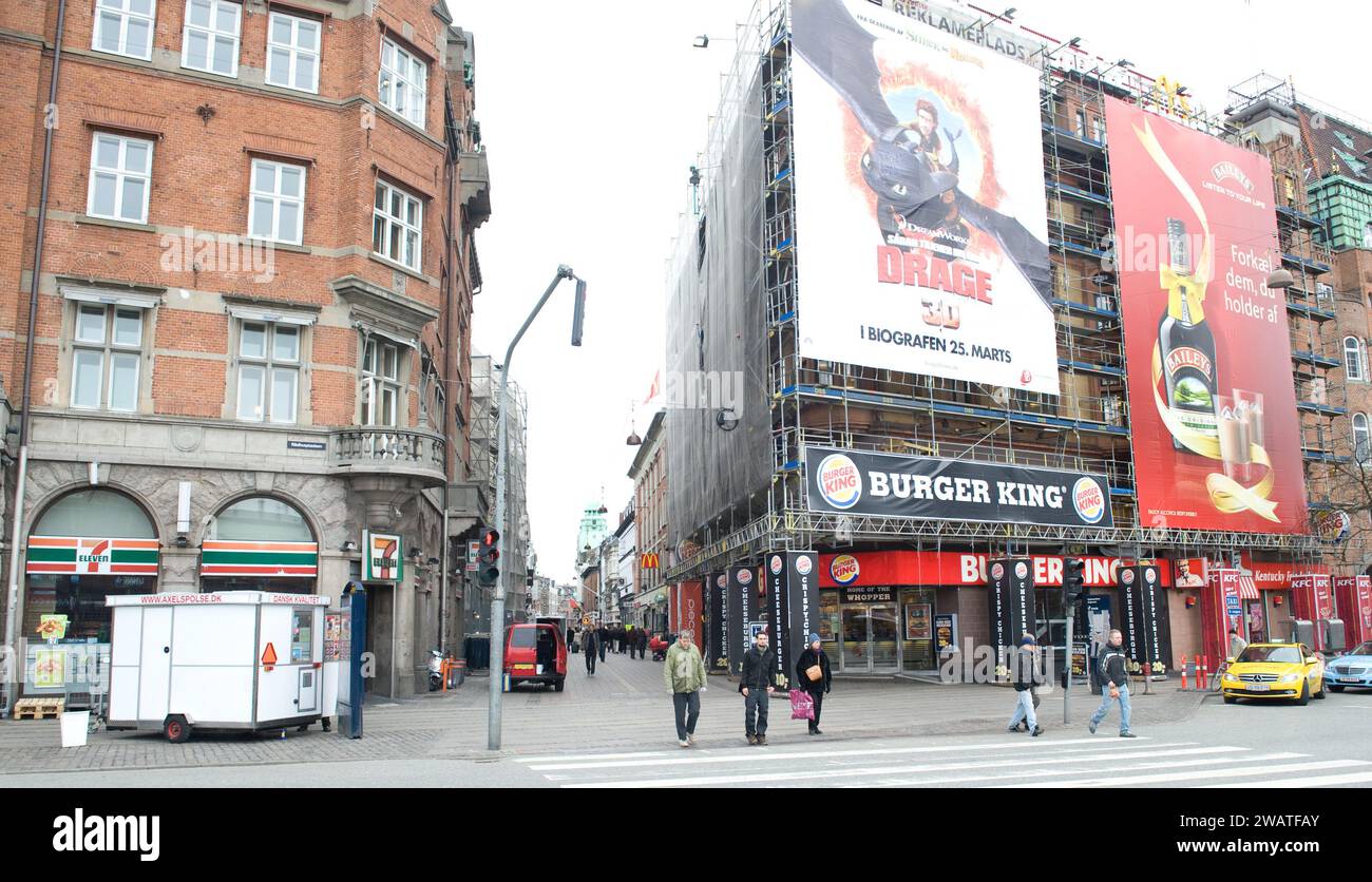 City scenes from Copenhagen, Denmark March, 2010 Stock Photo - Alamy