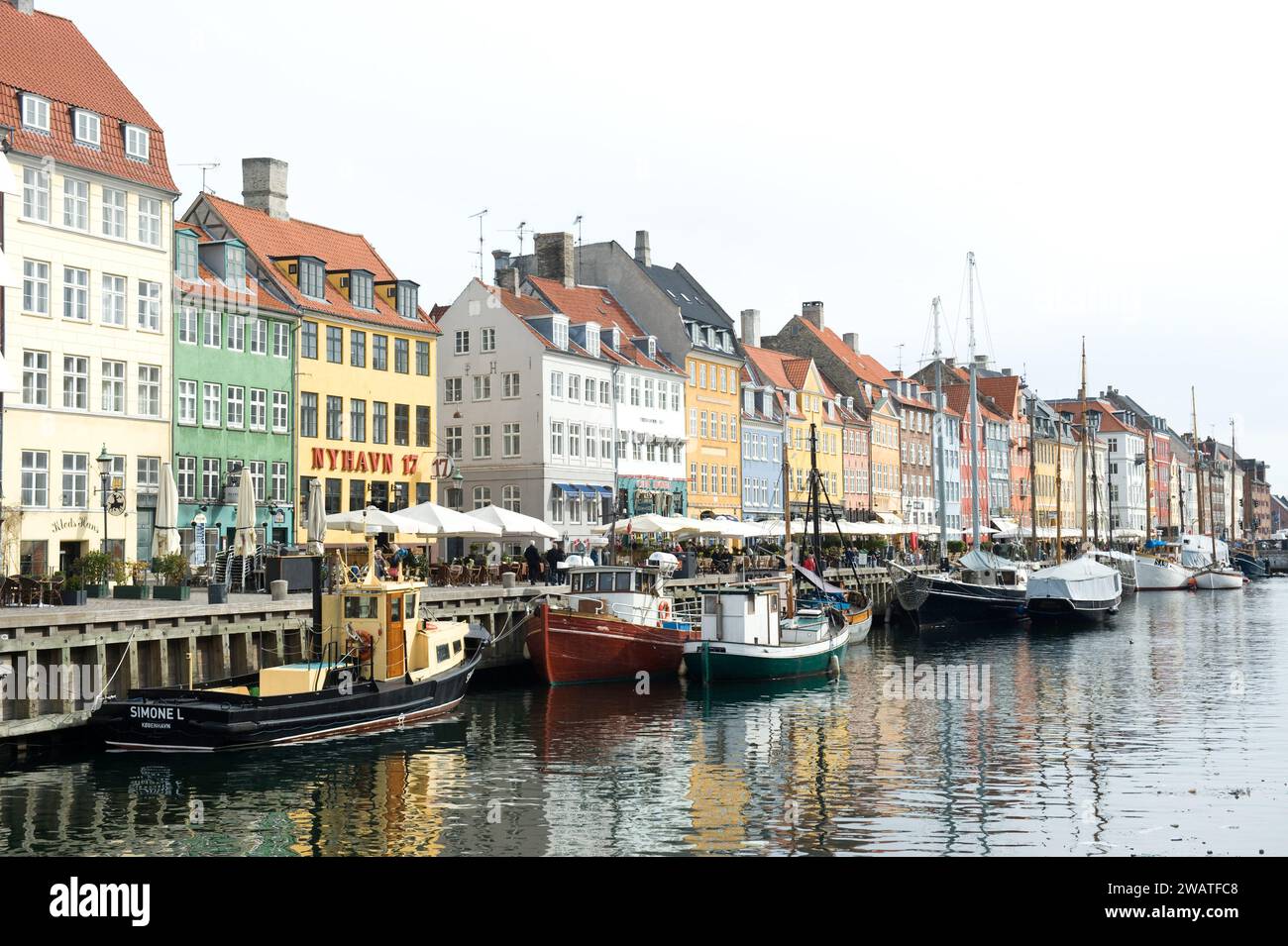 City scenes from Copenhagen, Denmark March, 2010 Stock Photo - Alamy
