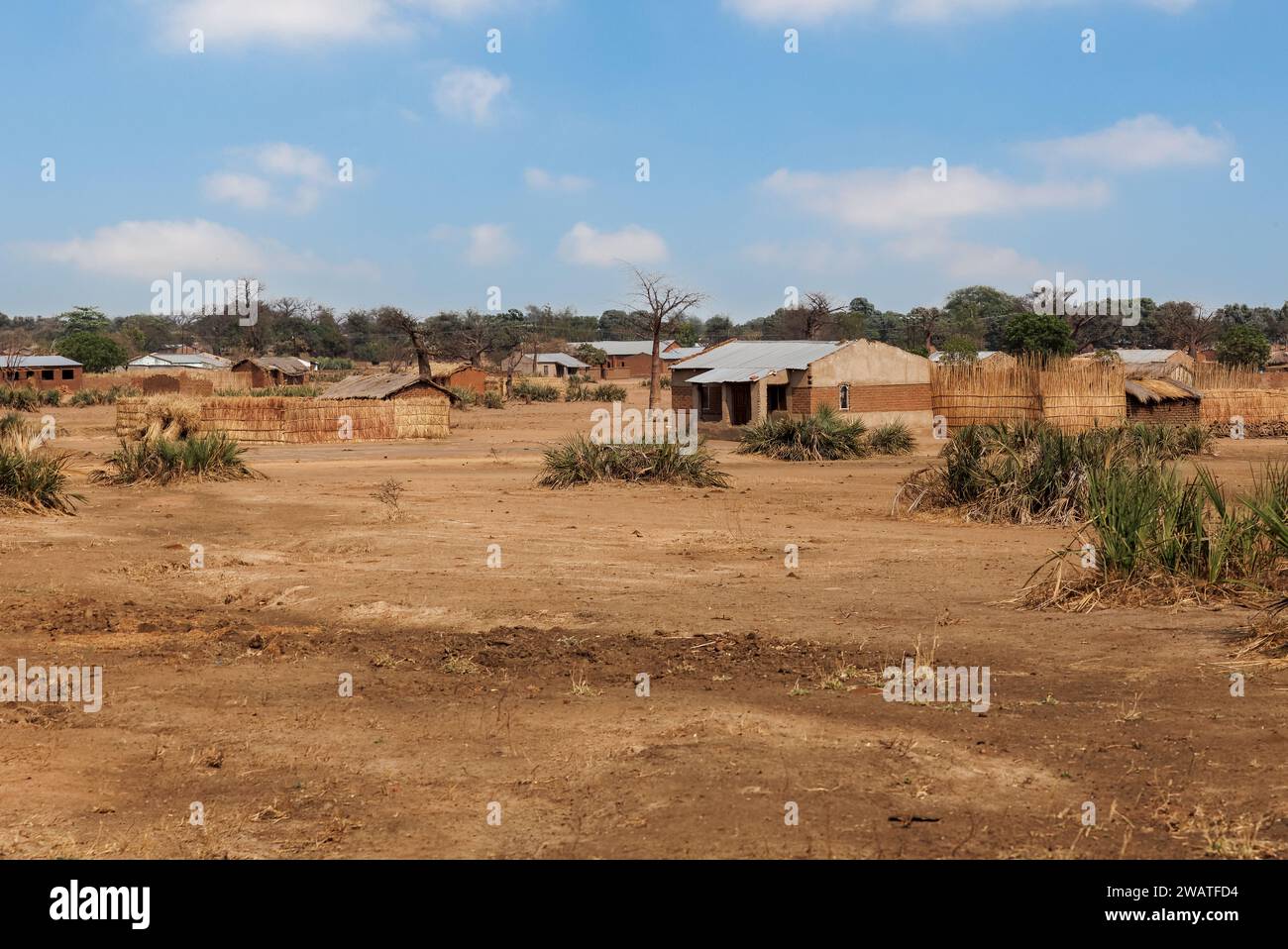 Kasankha village, Mangochi, Lake Malawi, Malawi Stock Photo - Alamy
