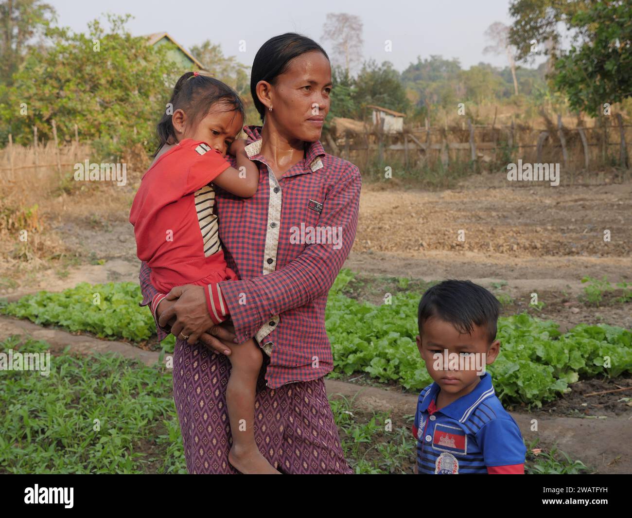 Katot village is inhabited by the Brao tribe, an ethnic minority in ...