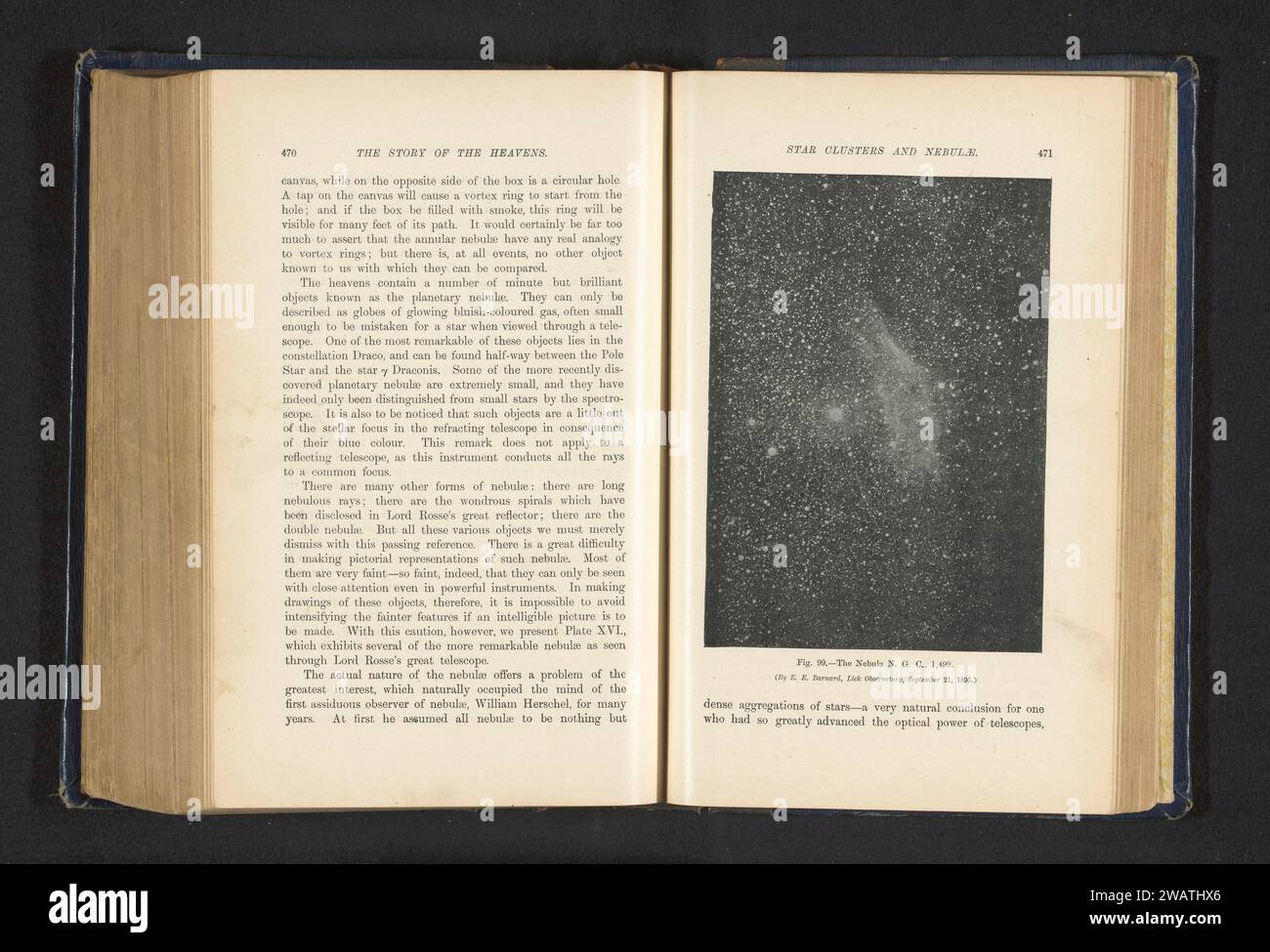 California-nevel, Edward Emerson Barnard, 1895 photomechanical print ...