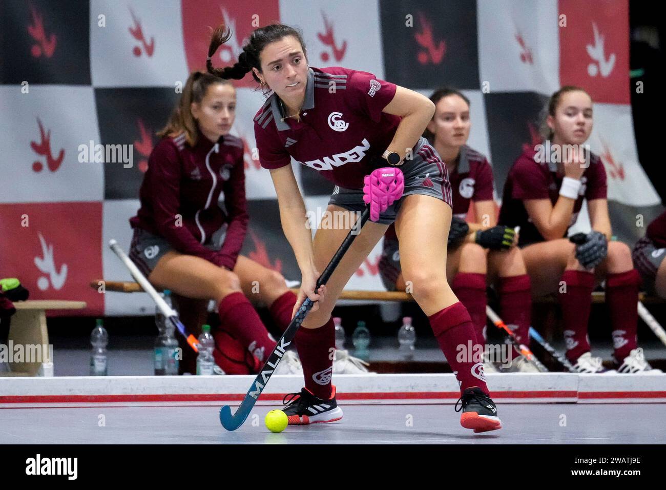 Mannheim, Deutschland. 06th Jan, 2024. Michelle Strobel (MSC, 14), am ...