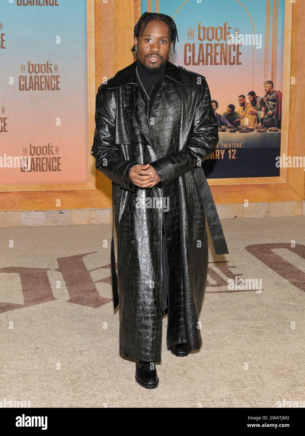 January 5, 2024, Los Angeles, California, United States: Shameik Moore ...