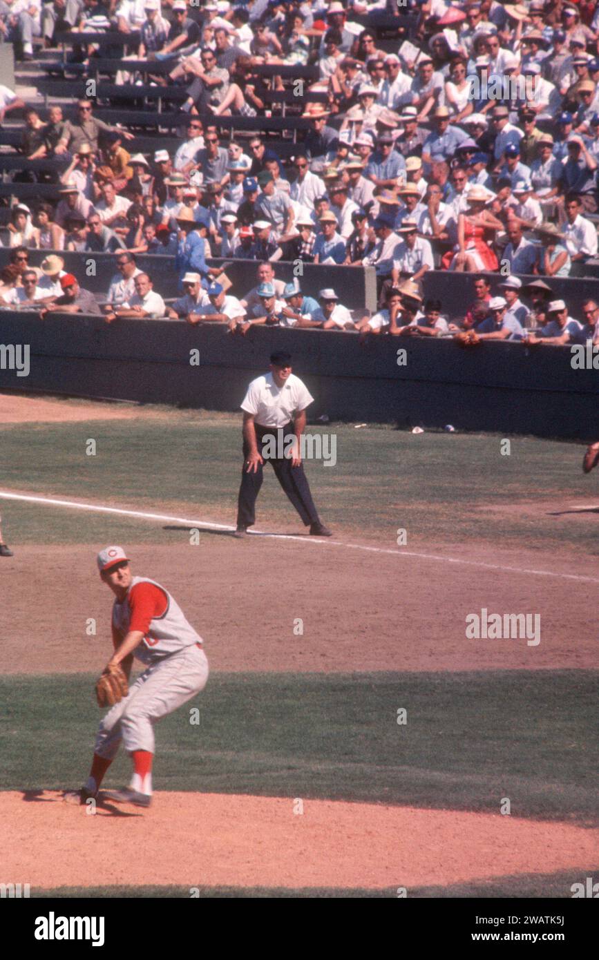 LOS ANGELES, CA - JULY 9: Pitcher Joey Jay #30 of the Cincinnati Reds ...