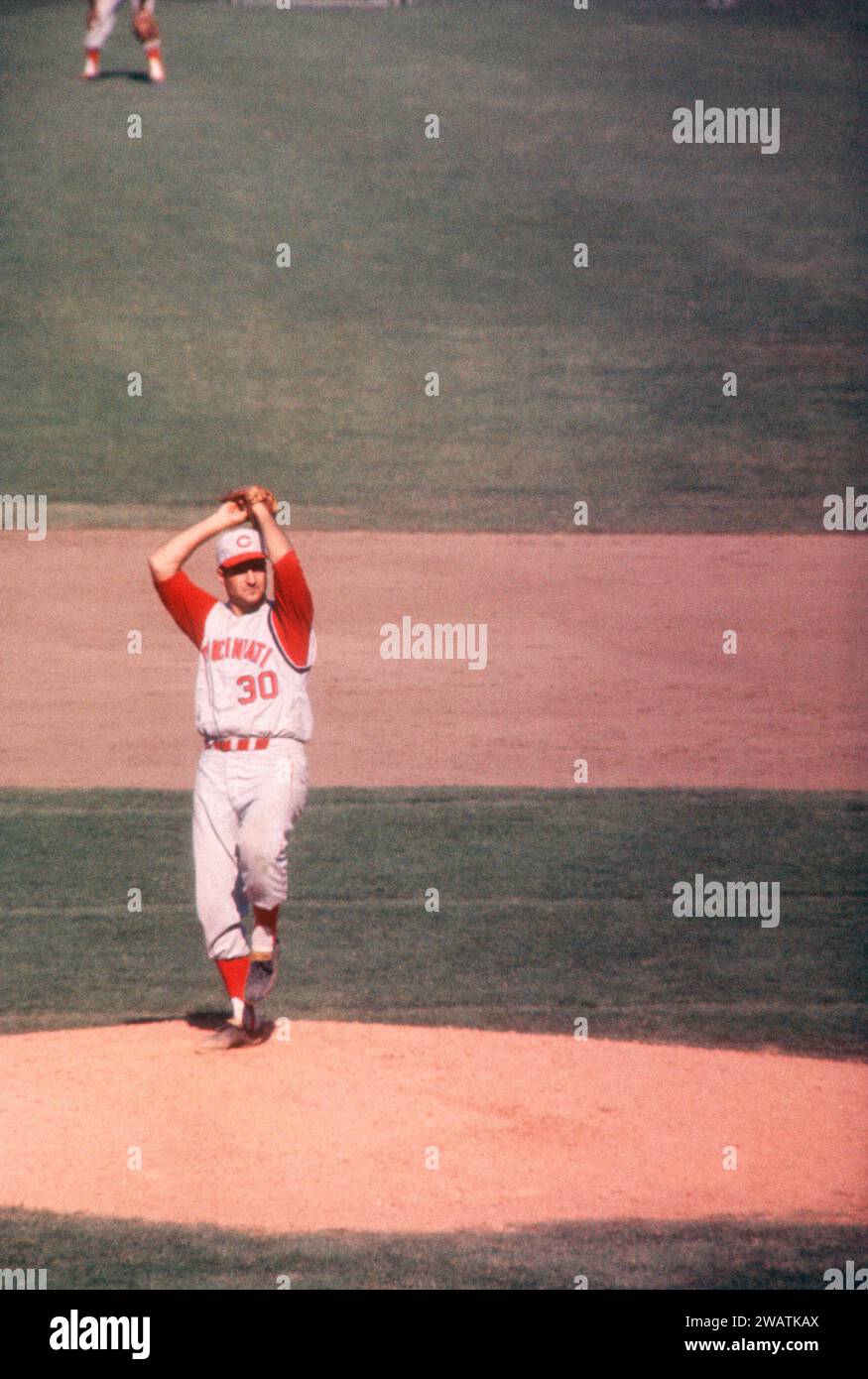 LOS ANGELES, CA - JULY 9: Pitcher Joey Jay #30 of the Cincinnati Reds ...