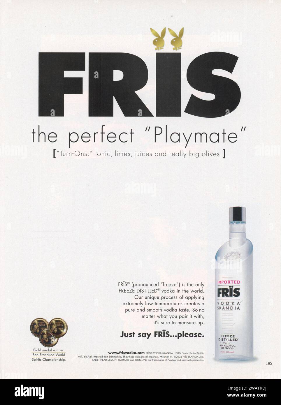 Vintage "Playboy" Magazine March 2004 issue Advert, USA Stock Photo - Alamy