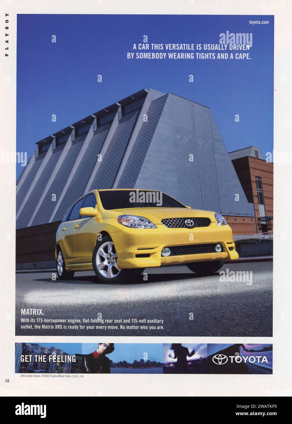 Vintage "Playboy" Magazine March 2004 issue Advert, USA Stock Photo - Alamy