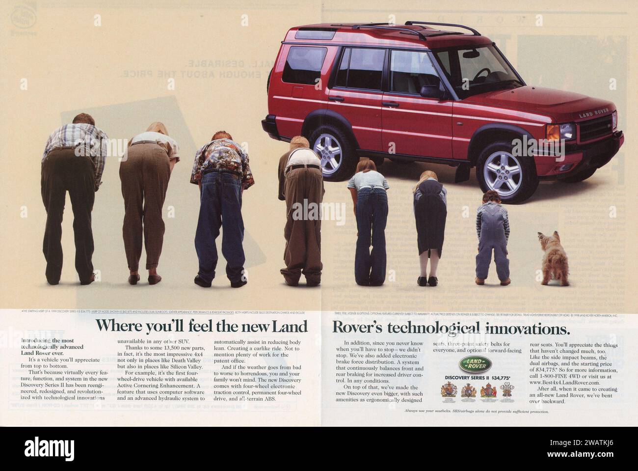 Vintage "Time" Magazine 25 January 1999 issue Advert, USA Stock Photo ...