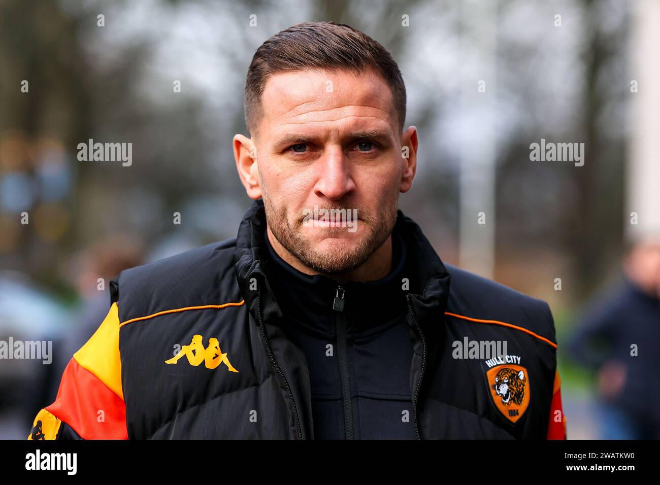 Billy Sharp of Hull City during the Emirates FA Cup Third Round match ...