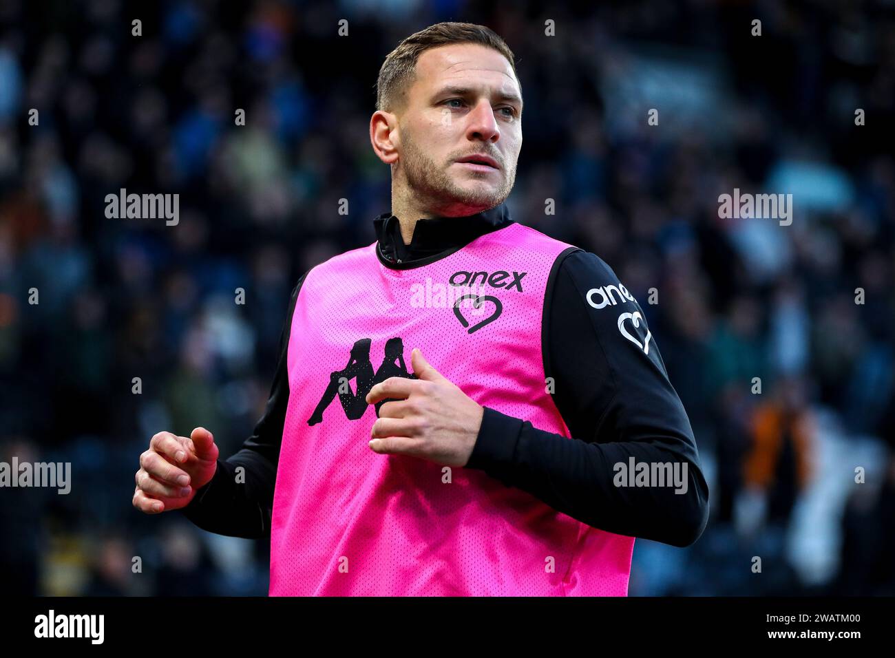 Billy Sharp of Hull City during the Emirates FA Cup Third Round match ...