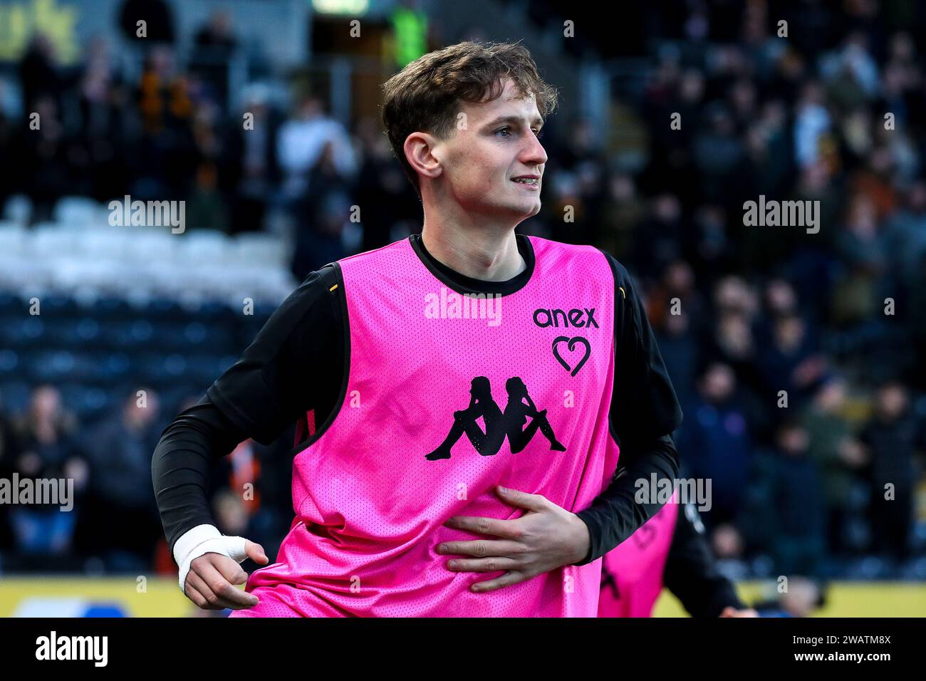 Tyler Morton of Hull City during the Emirates FA Cup Third Round match ...