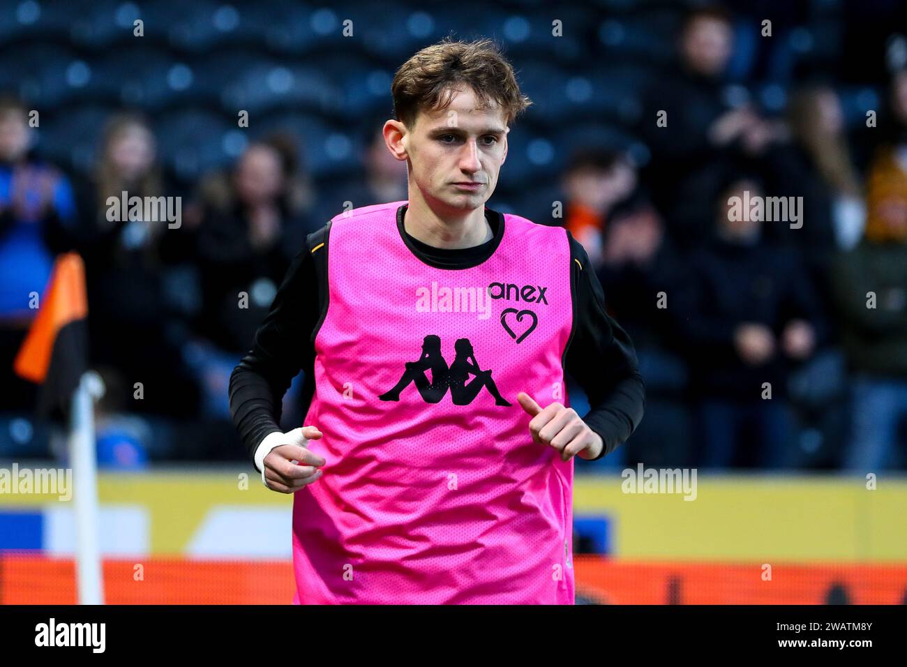 Tyler Morton of Hull City during the Emirates FA Cup Third Round match ...