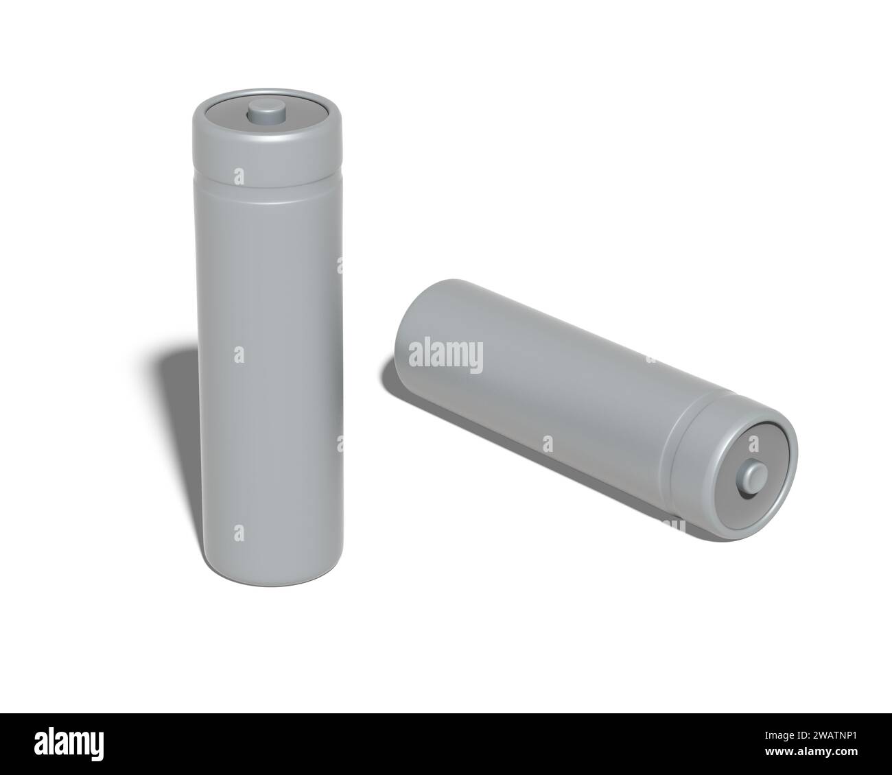 Silver battery standing hi-res stock photography and images - Alamy