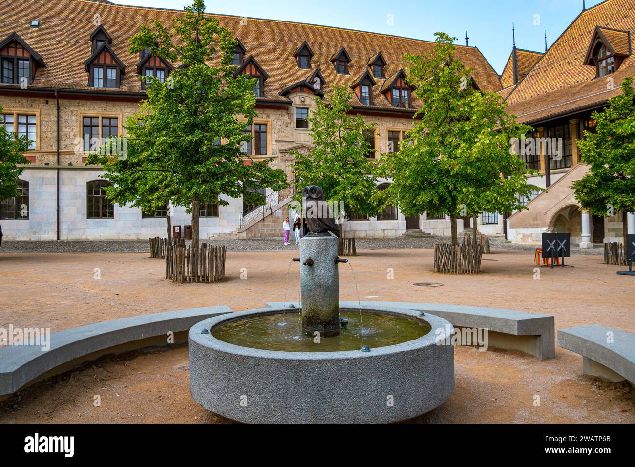 Geneva, Switzerland - September 8 2023: Geneva Switzerland The Collge ...
