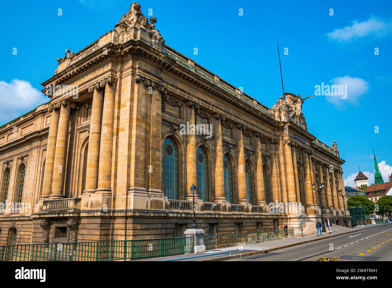 Geneva, switzerland - September 8 2023: Exterior view of the Musée d ...