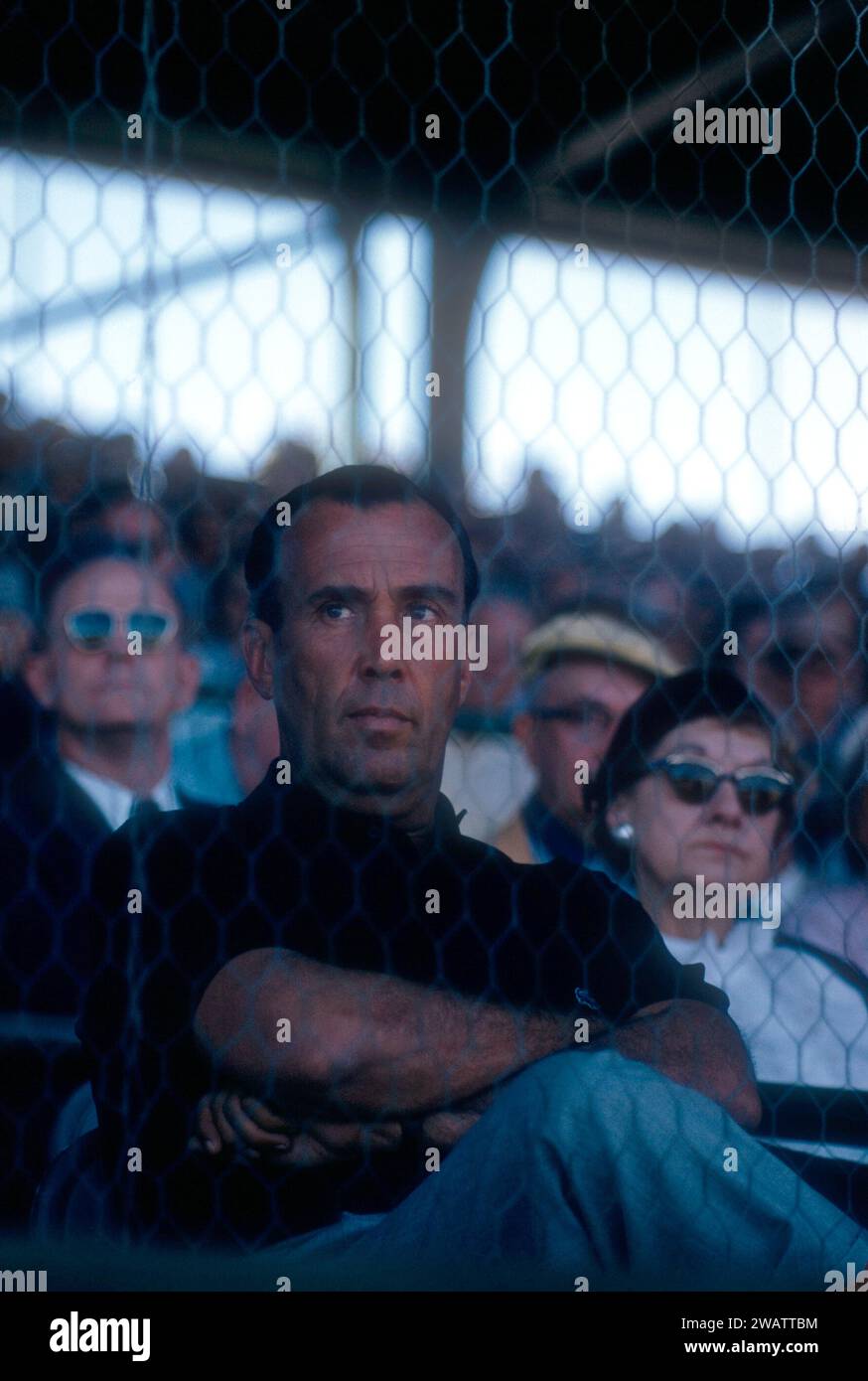 ST. PETERSBURG, FL - MARCH, 1956: Part owner Dan Topping of the New ...