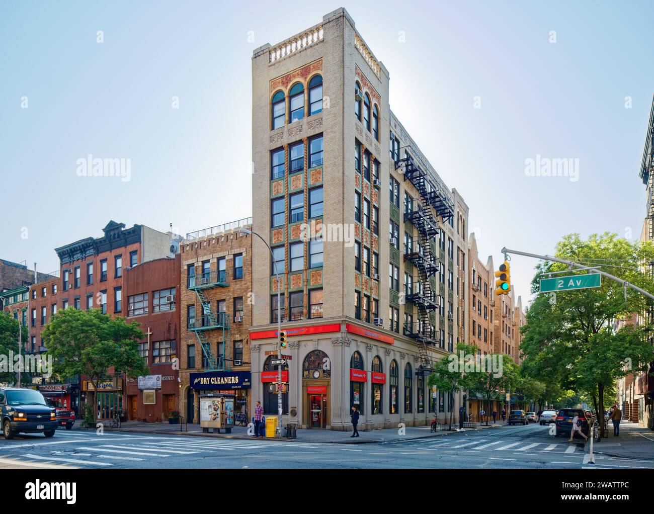 Industrial National Bank built this landmark six-story brick-and-terra ...