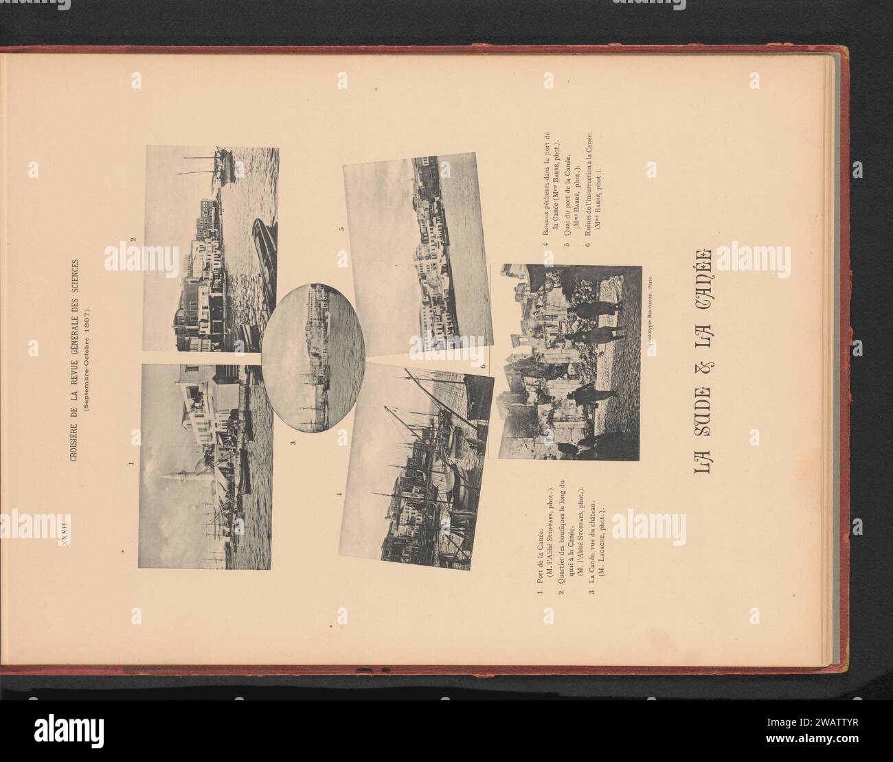 Six faces on Khaniá and Soúda on Crete, Greece, various manufacturers ...