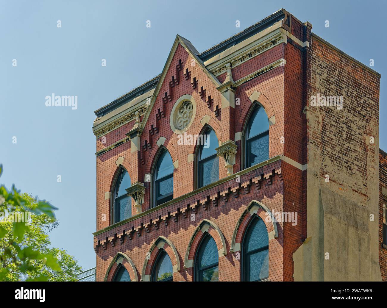 The former rectory of St. Nicholas Roman Catholic Church, now a two ...