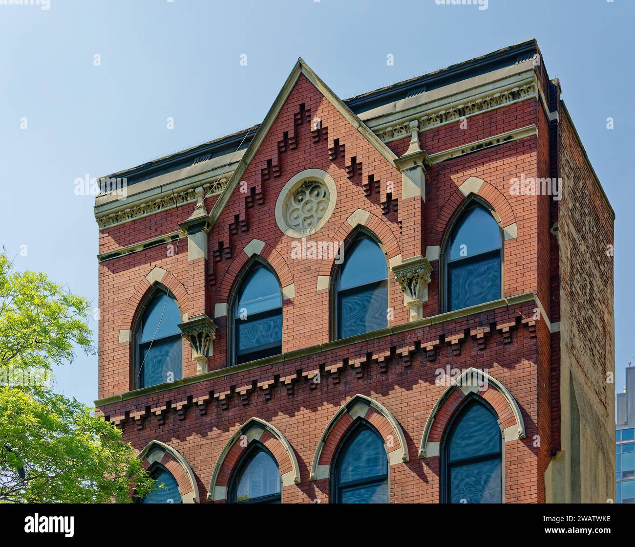 The former rectory of St. Nicholas Roman Catholic Church, now a two ...
