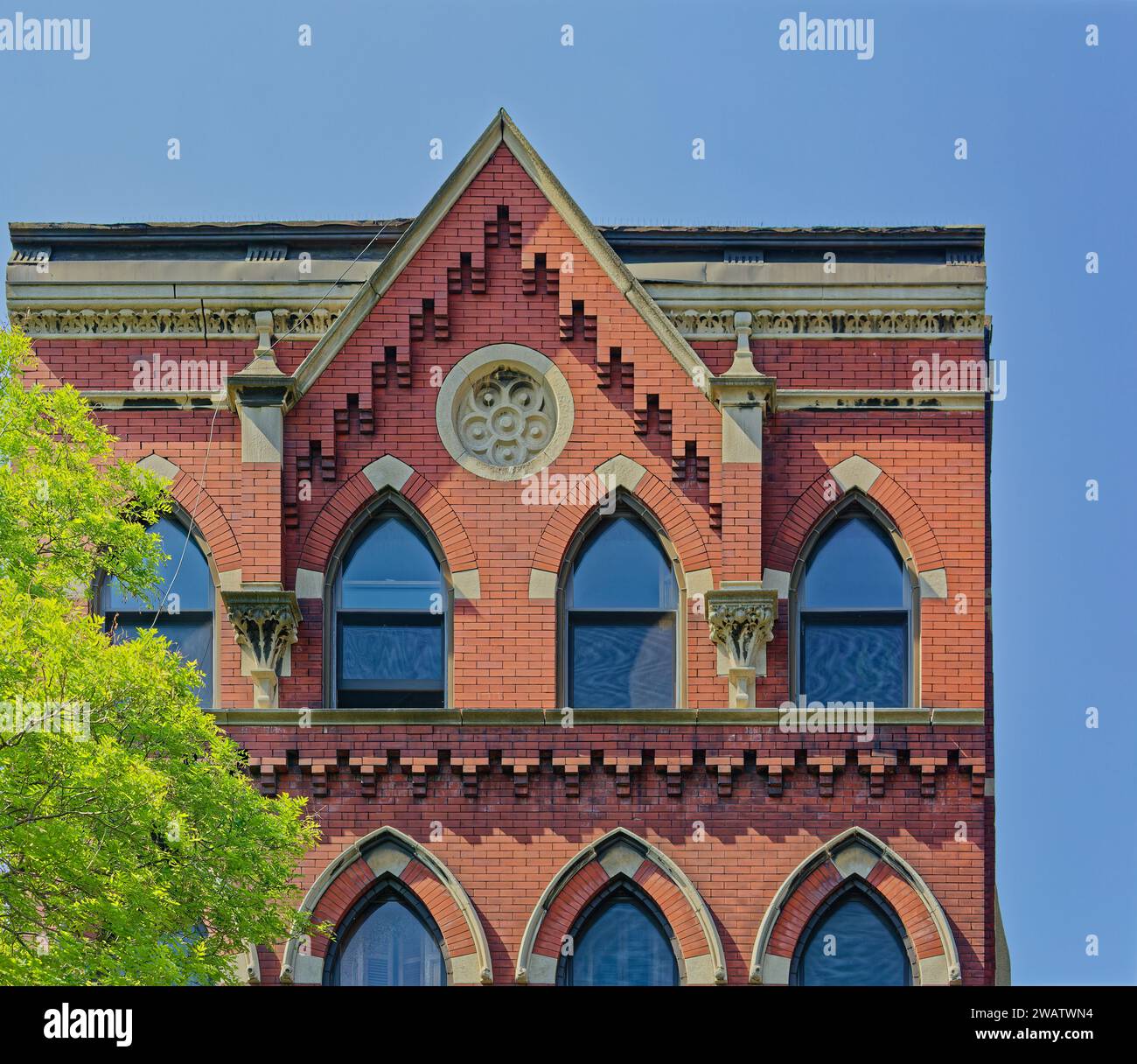 The former rectory of St. Nicholas Roman Catholic Church, now a two ...