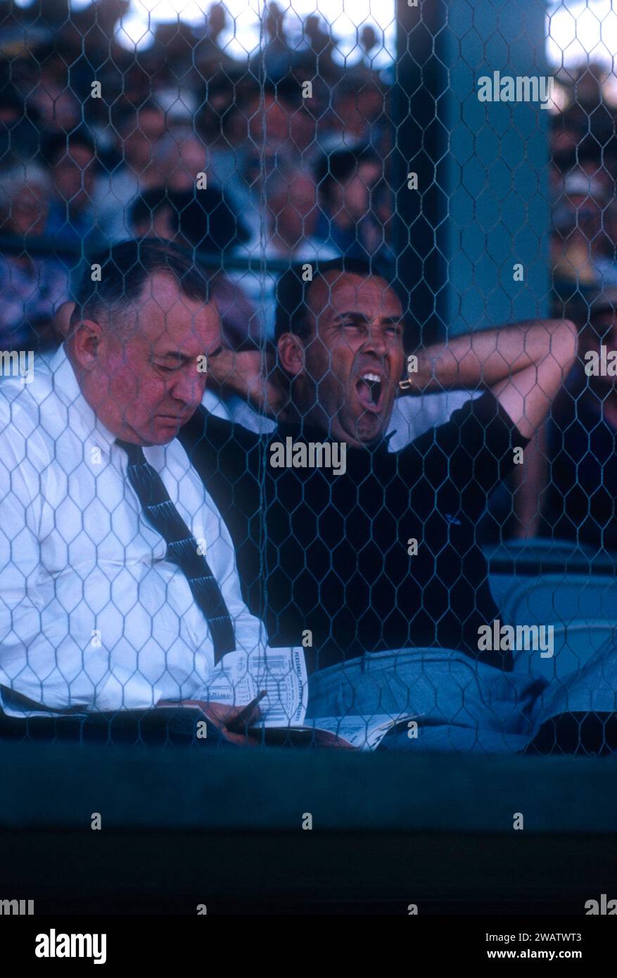 ST. PETERSBURG, FL - MARCH, 1956: General manager George Weiss of the ...