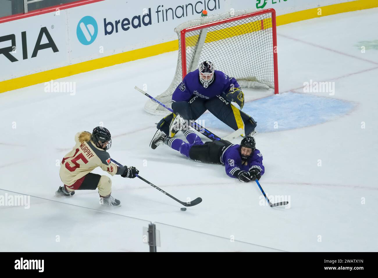 Minneapolis, Minnesota, USA. 6th Jan, 2024. Minnesota Defender ABBY ...