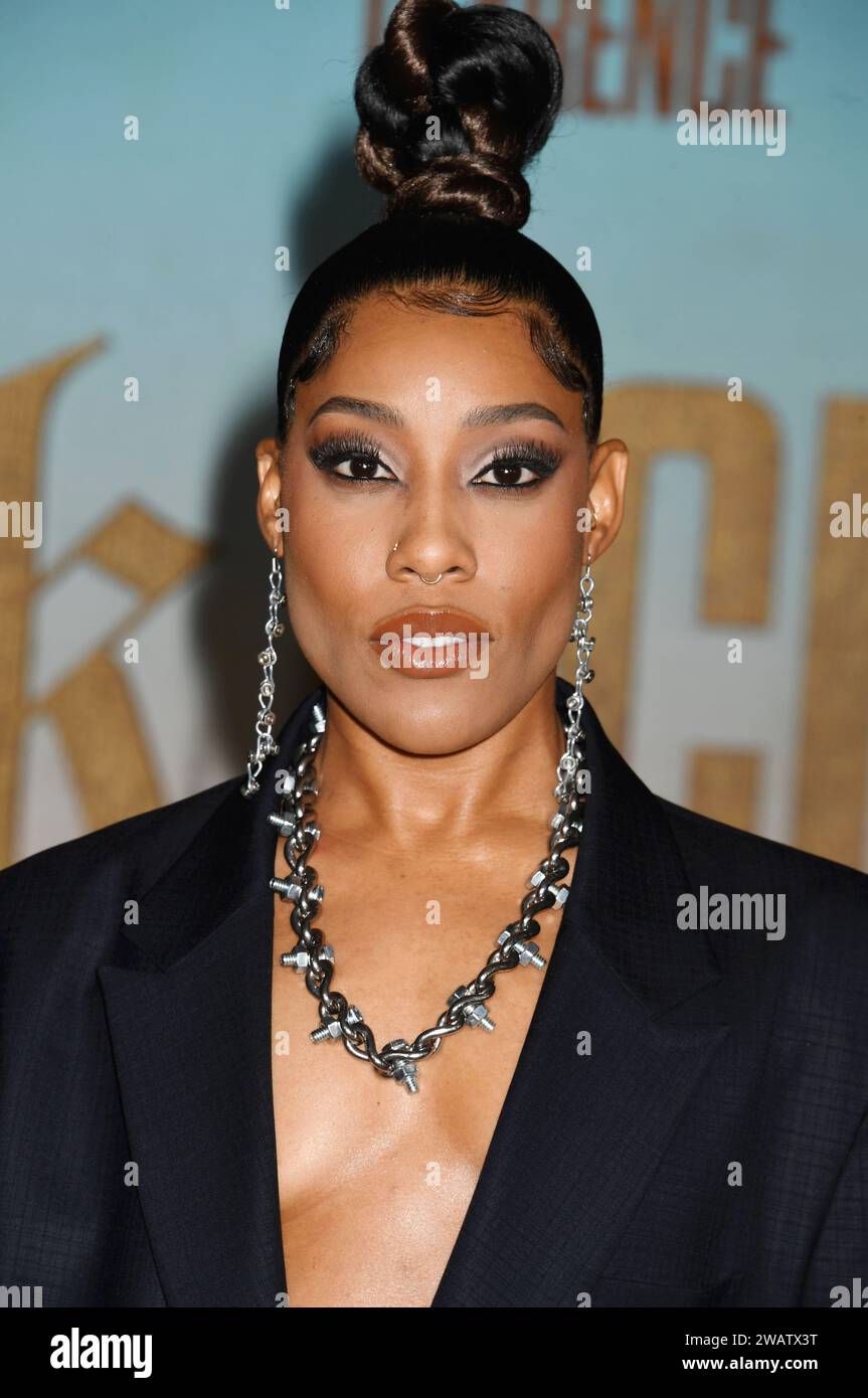 LOS ANGELES, CALIFORNIA - JANUARY 05: Jonica Booth attends the Los ...