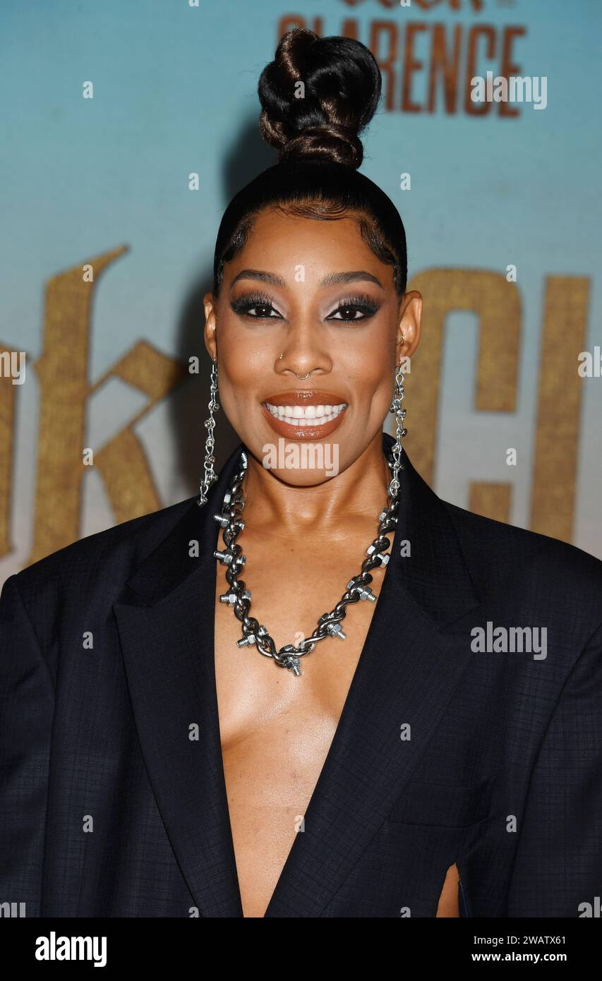 LOS ANGELES, CALIFORNIA - JANUARY 05: Jonica Booth attends the Los ...