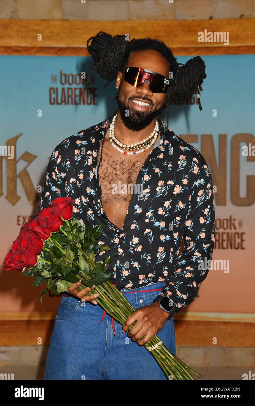 LOS ANGELES, CALIFORNIA - JANUARY 05: Derrius Logan attends the Los ...