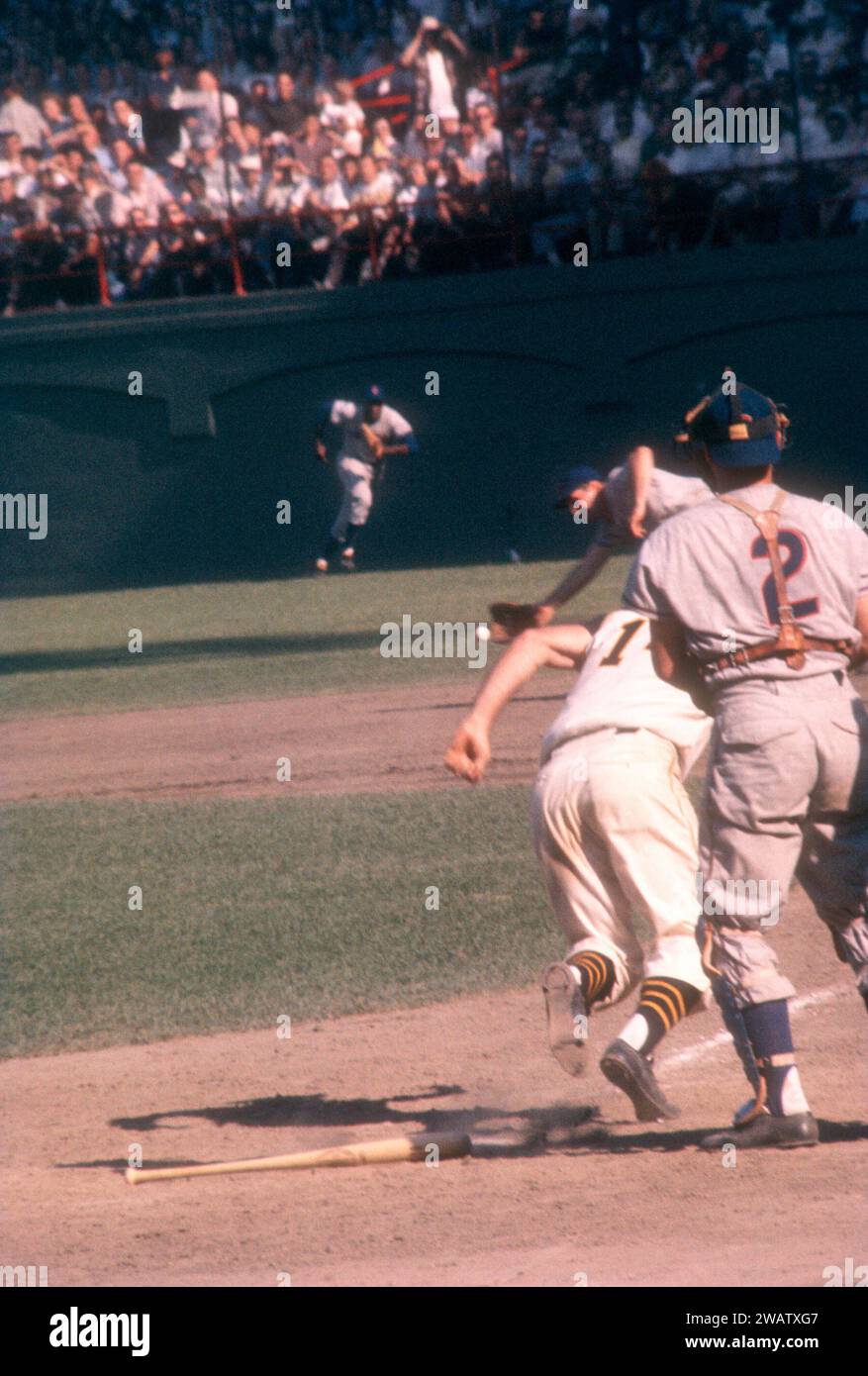 PITTSBURGH, PA - JUNE 26: Rocky Nelson #14 of the Pittsburgh Pirates ...