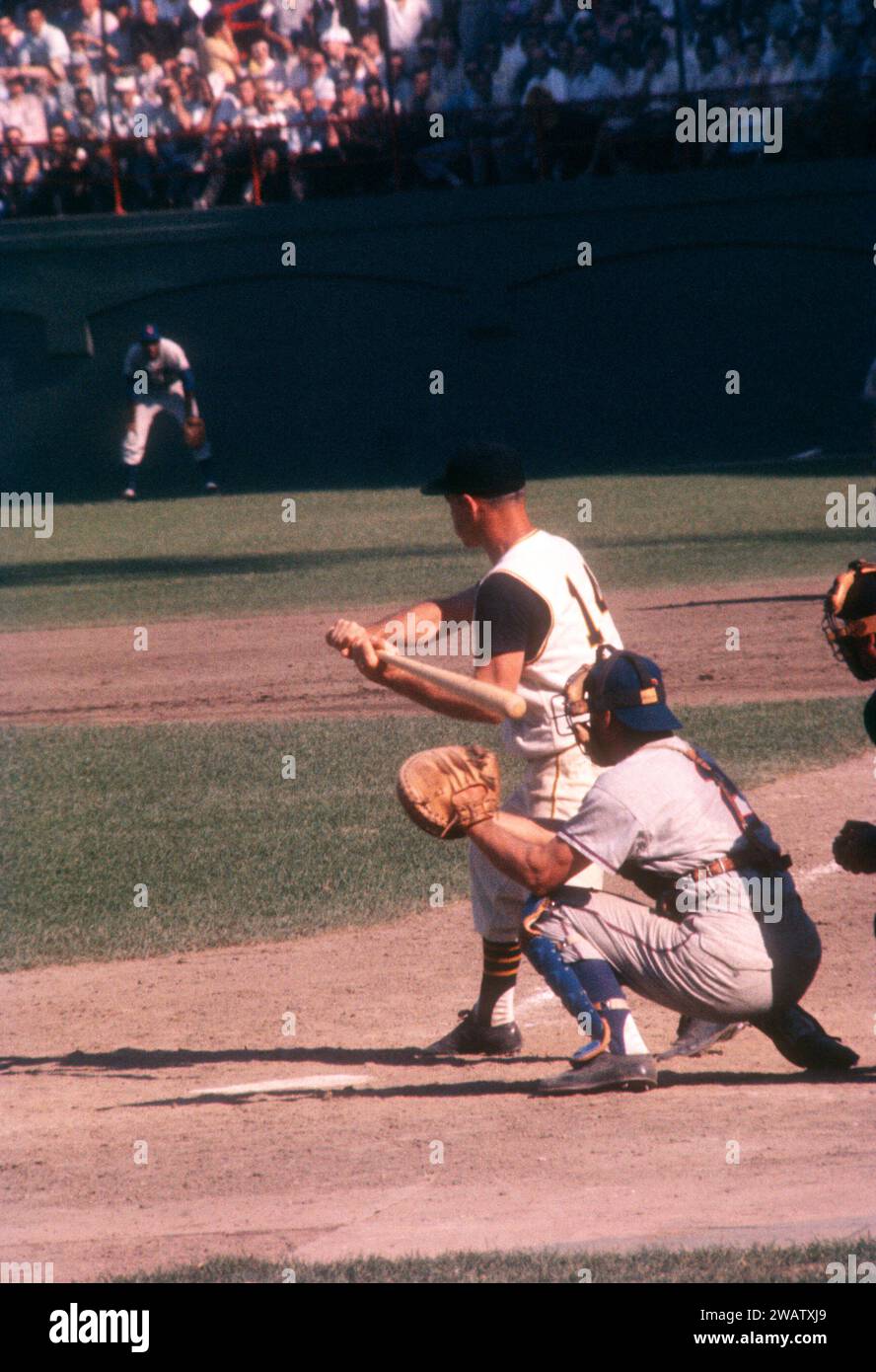 PITTSBURGH, PA - JUNE 26: Rocky Nelson #14 of the Pittsburgh Pirates ...
