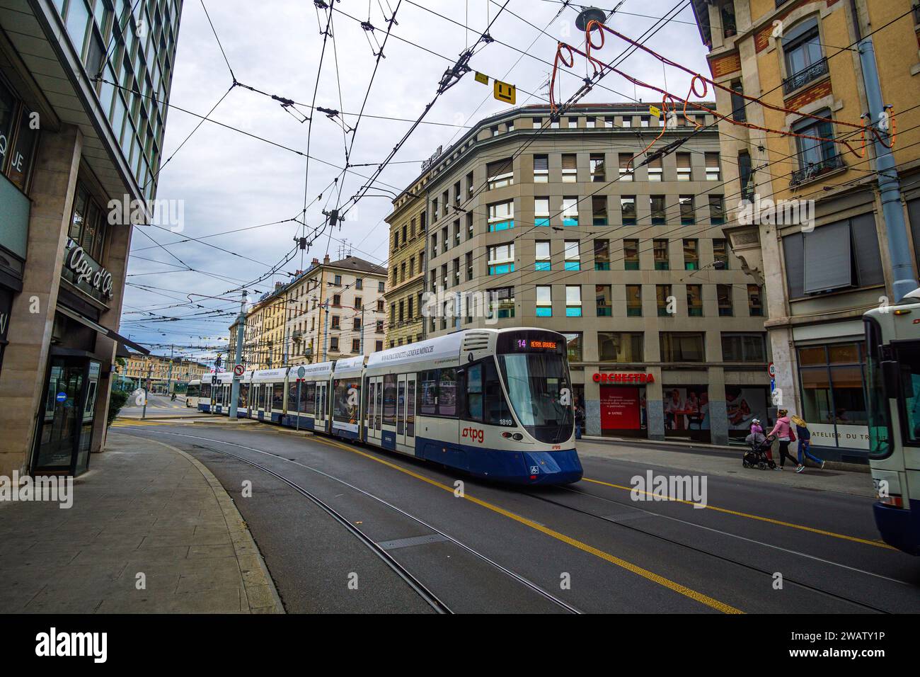 Swiss bus passenger hi-res stock photography and images - Alamy