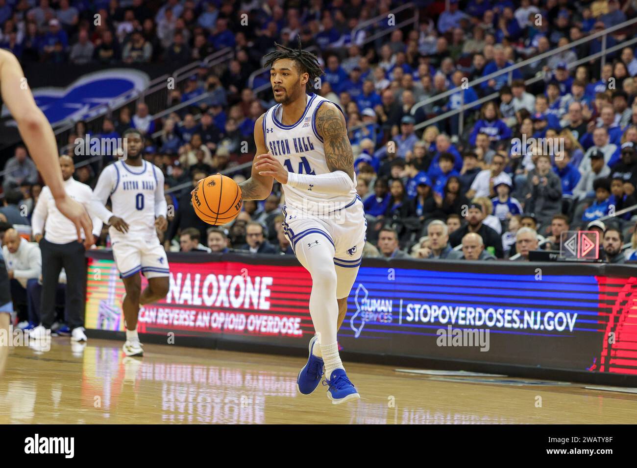 Newark, New Jersey, USA. 6th Jan, 2024. During the Big East Conference ...