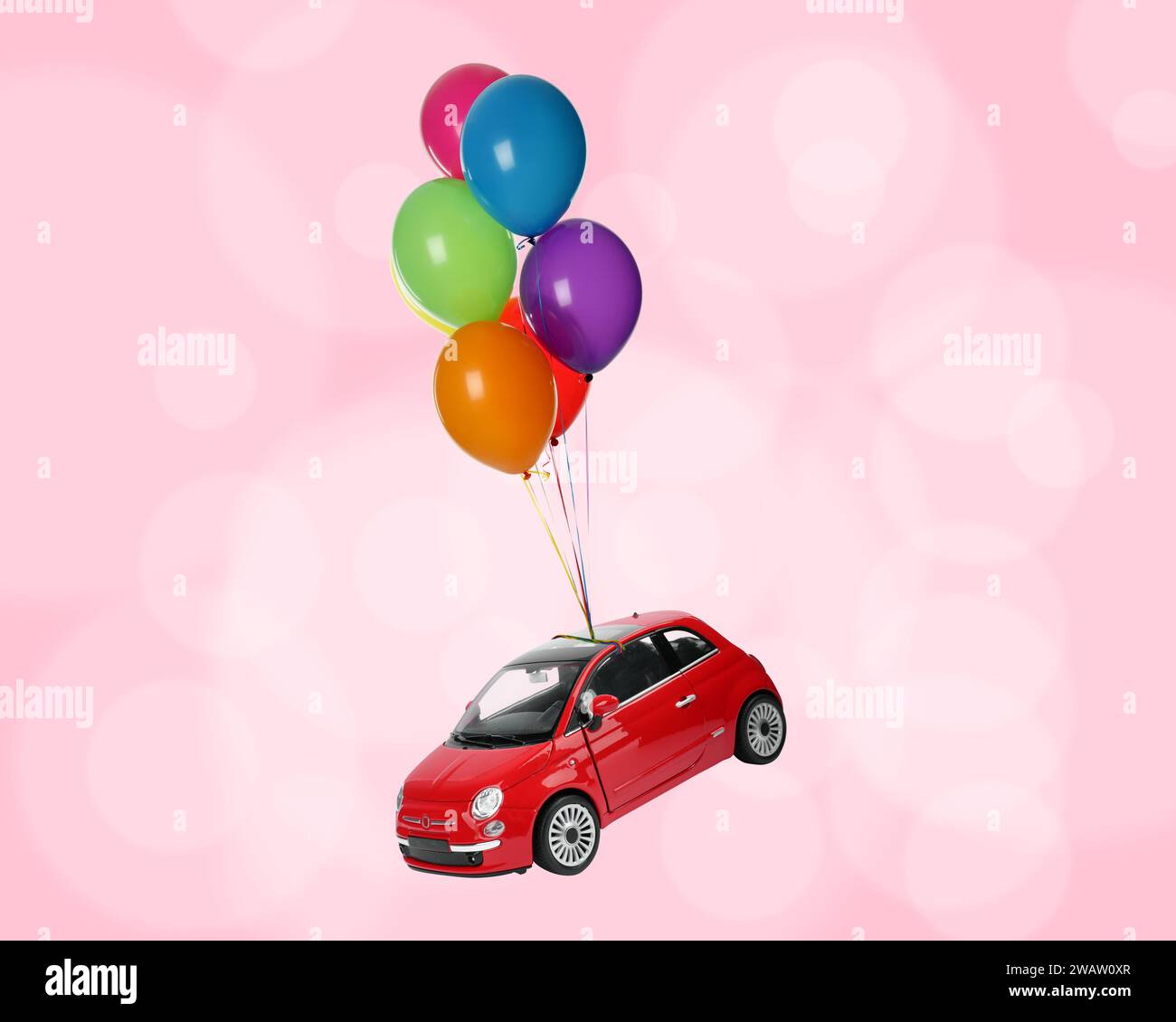 Balloon balloons car bunch hi-res stock photography and images - Alamy