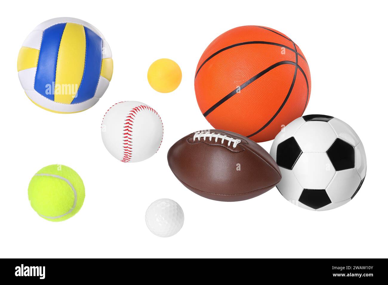 Flying tennis balls sports hi-res stock photography and images - Alamy