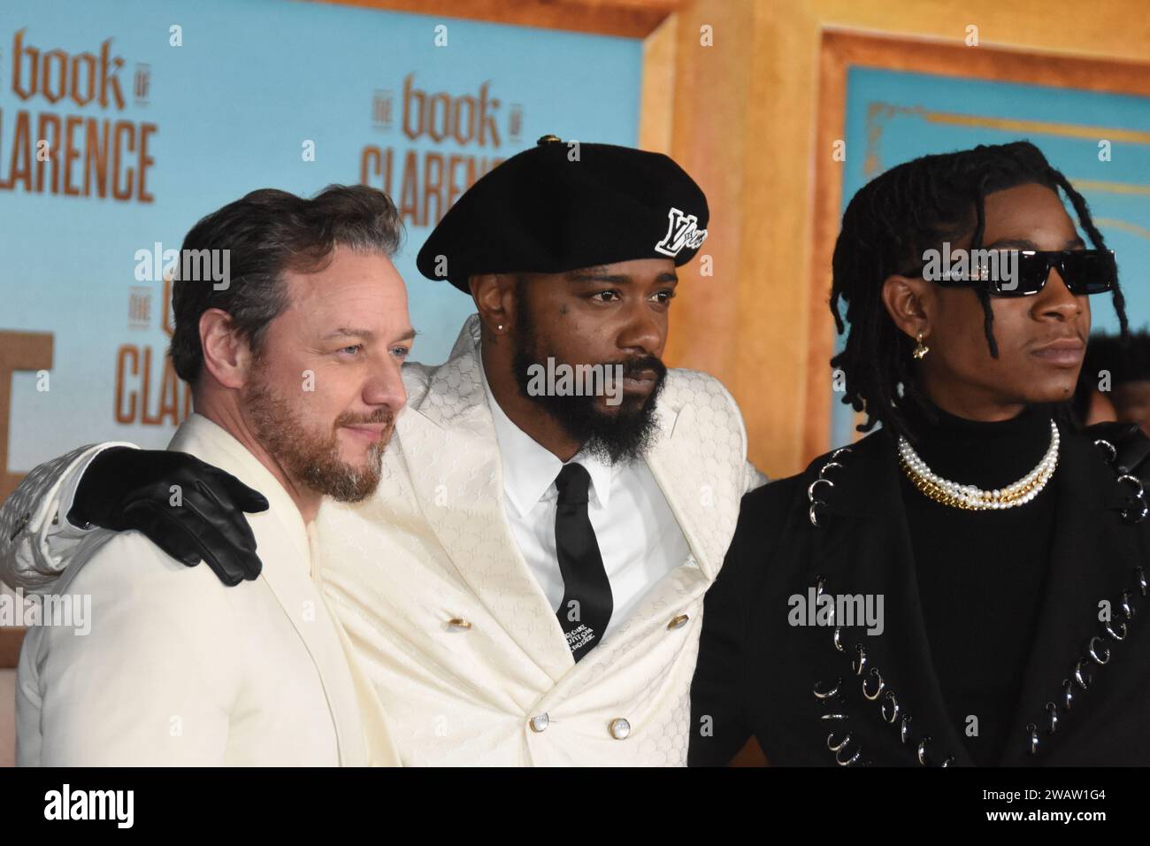 Los Angeles, California, USA 5th January 2024 Actor James McAvoy, Actor ...