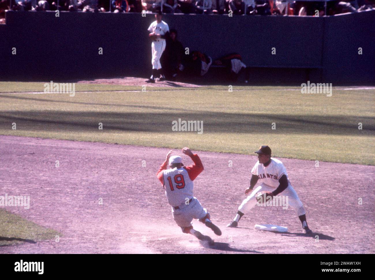 SAN FRANCISCO, CA - MAY 30: Don Blasingame #19 of the Cincinnati Reds ...