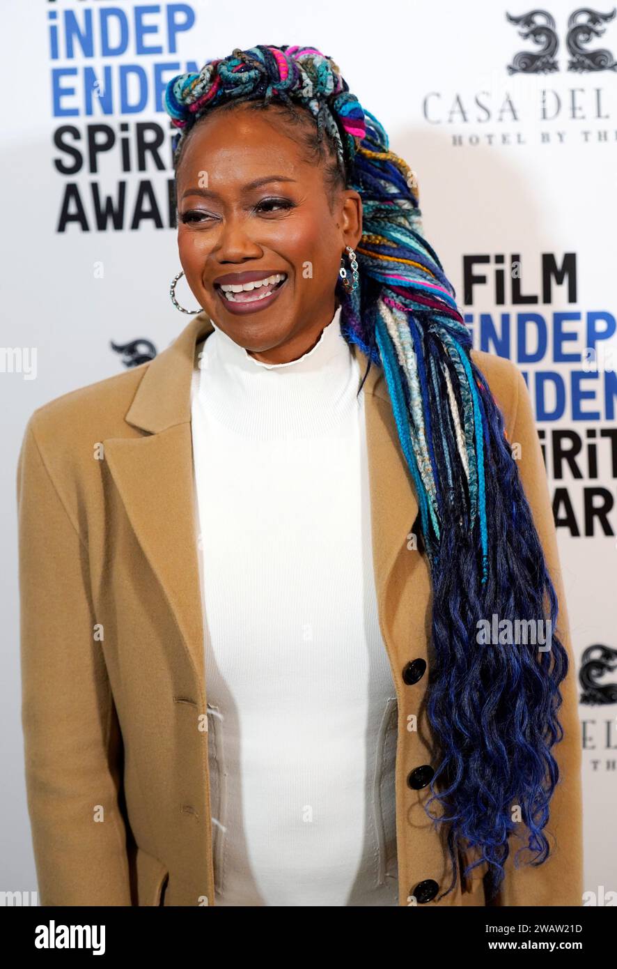 Erika Alexander poses at the 2024 Spirit Awards Nominees Brunch at ...