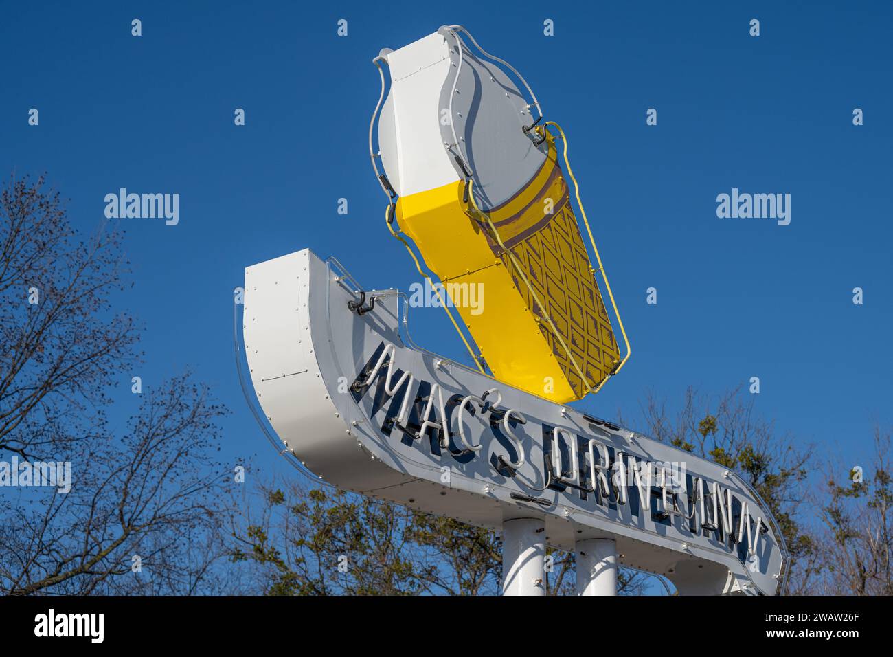 Mac's Drive Inn diner in Fort Gibson, Oklahoma, a local favorite since ...