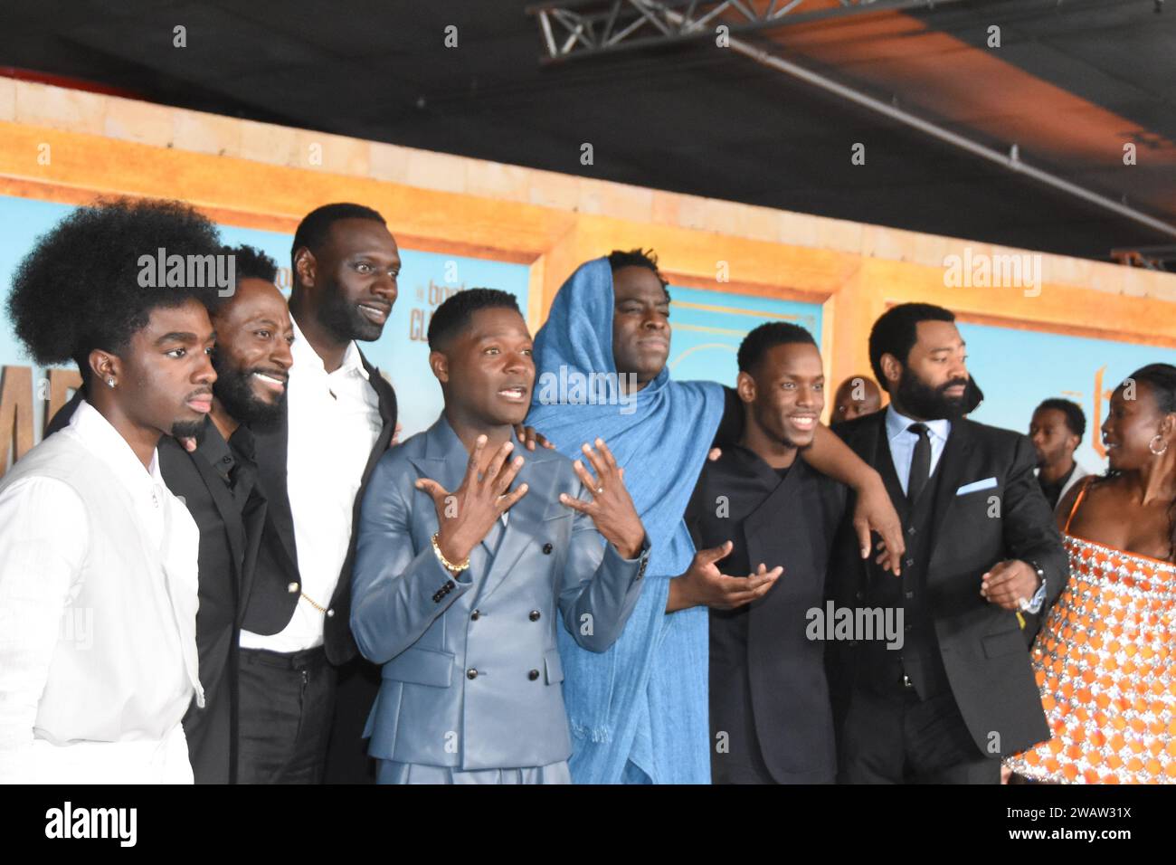 Los Angeles, California, USA 5th January 2024 Actor Caleb McLaughlin ...
