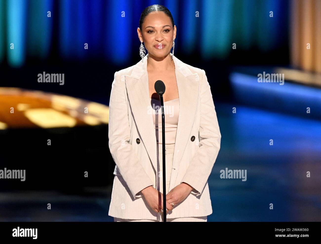 Cynthia Addai-Robinson presents the Emmy for outstanding casting for a ...