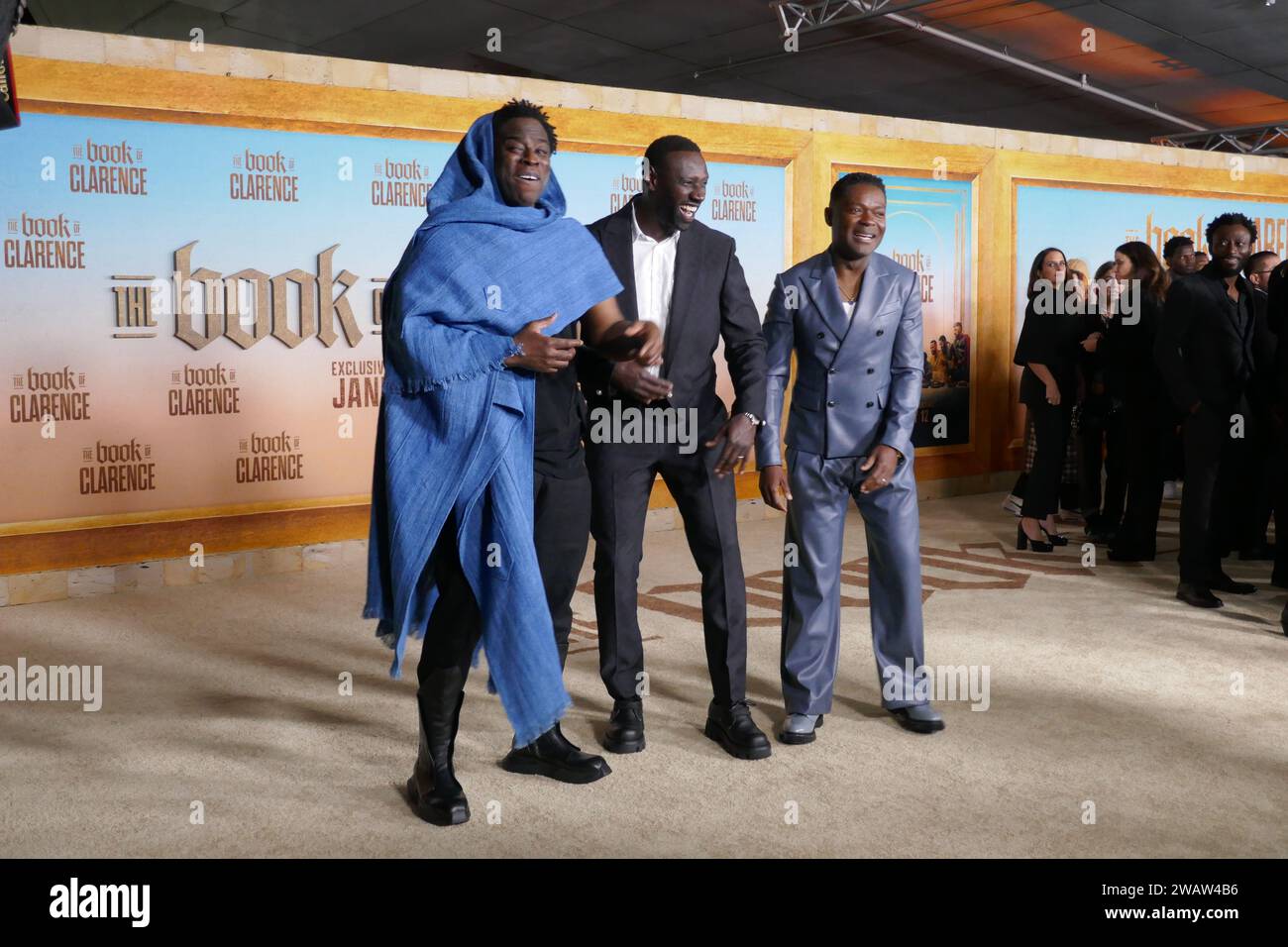 Los Angeles, California, USA 5th January 2024 (L-R) Director Jeymes ...