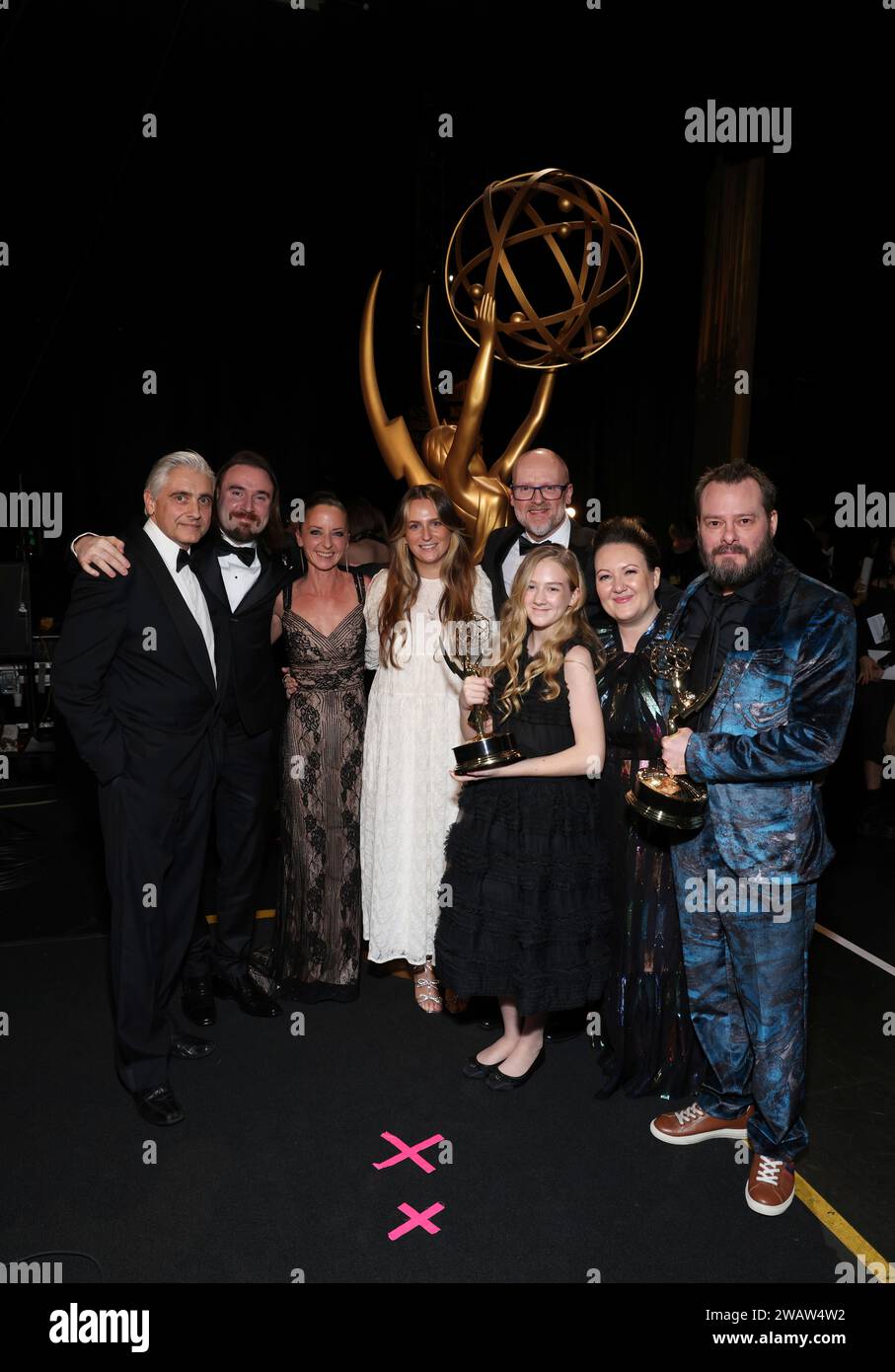 EXCLUSIVE - The team from "The Last Of Us" pose for the photo with the ...