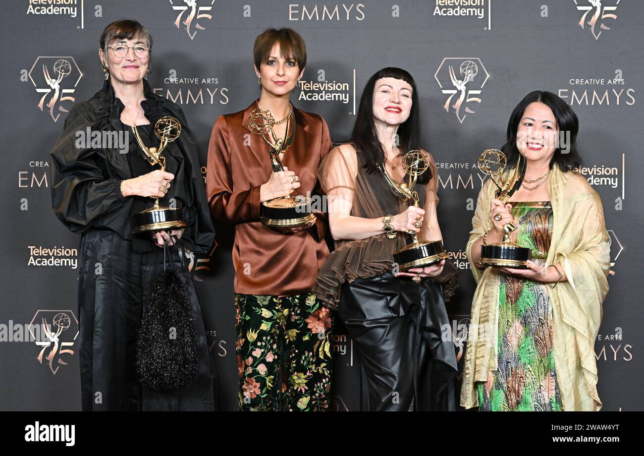 Sharon Long, from left, Claire Tremlett, Basia Kuznar, and Anna Lau ...