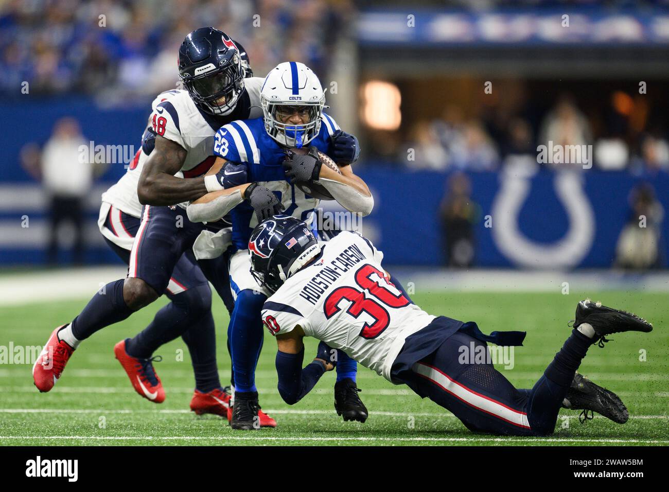 Houston Texans safety DeAndre Houston-Carson (30) and Houston Texans ...