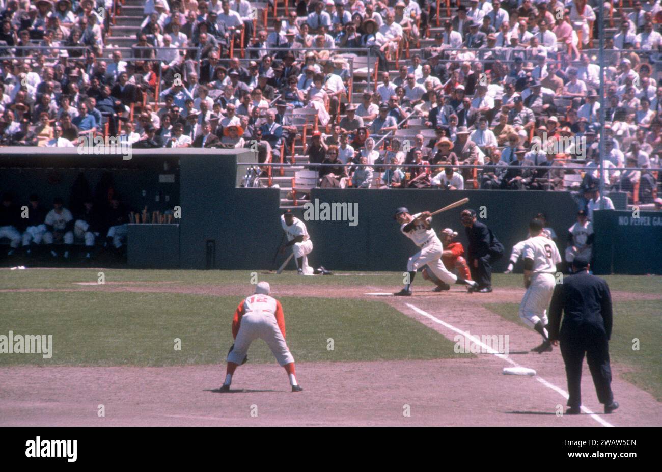 SAN FRANCISCO, CA - JULY 6: Eddie Bressoud #16 of the San Francisco ...