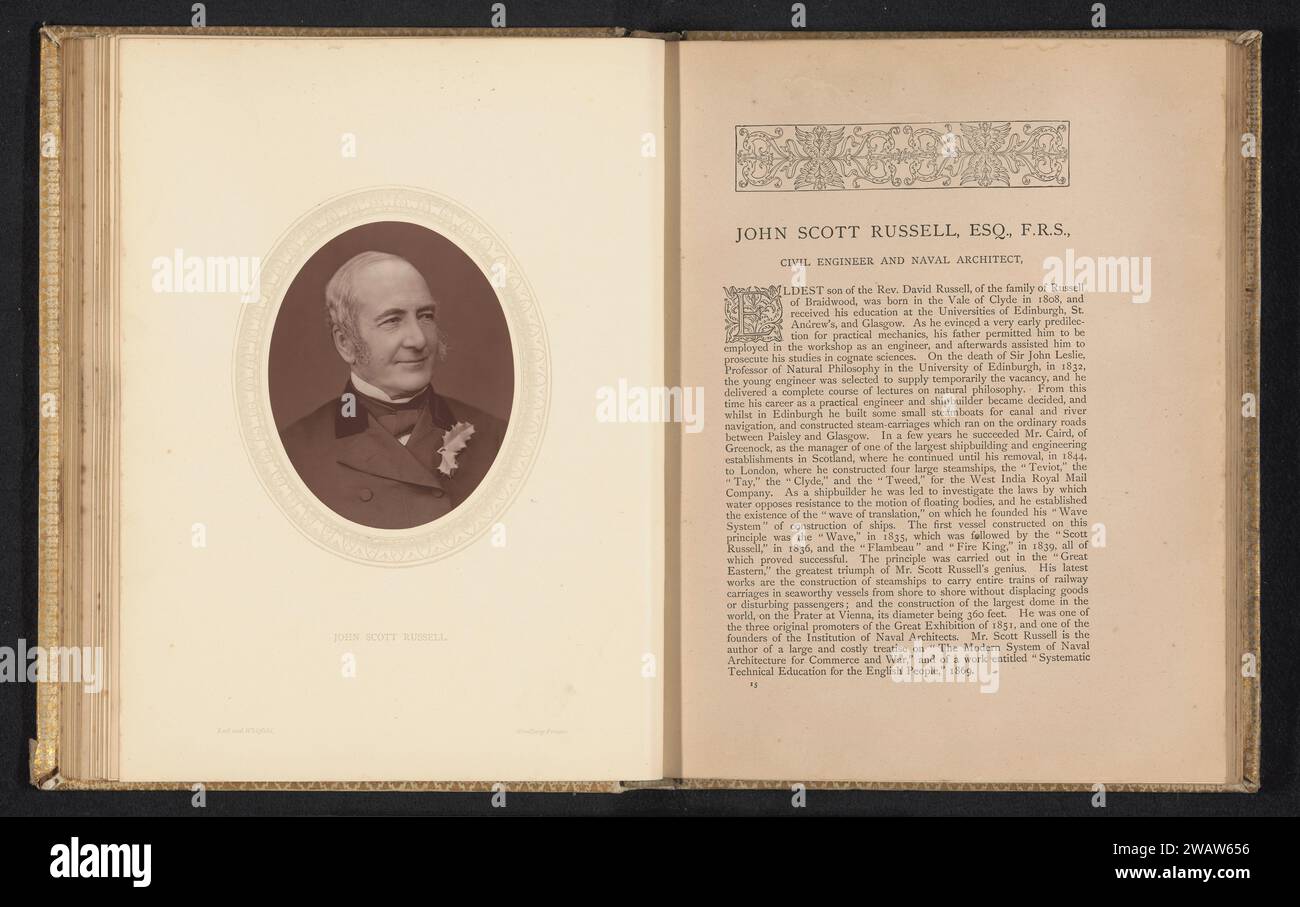 John Scott Russell, Lock & Whitfield, c. 1873 - in or before 1878 ...