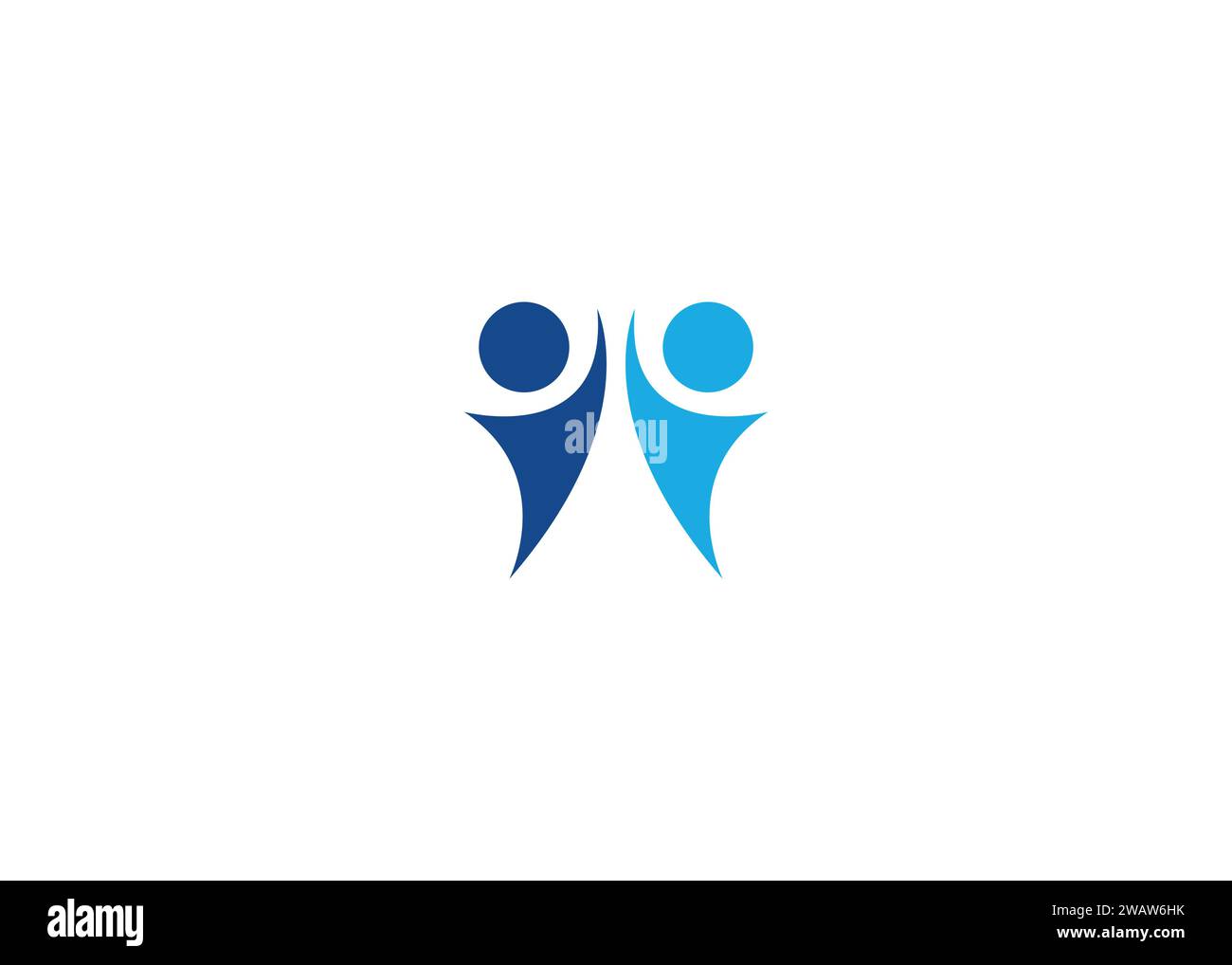 Two People Logo Partnership Logo Hi Res Stock Photography And Images