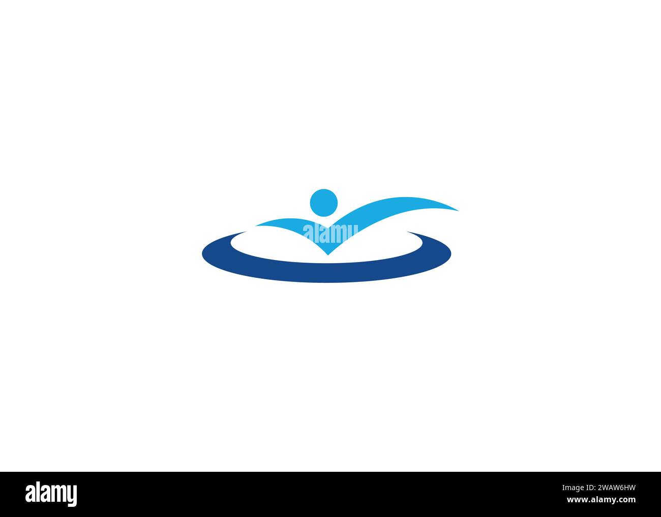 Happy People and check mark people vector monogram logo design template ...